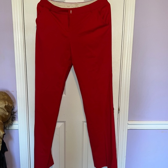 kate spade | Pants & Jumpsuits | Kate Spade Red Pants | Poshmark